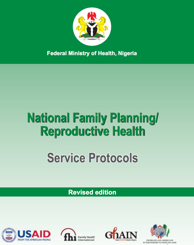 Nigeria: National Service Protocols | The Challenge Initiative