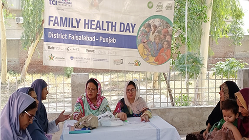 Family Health Days at Basic Health Unit in Faisalabad, Pakistan, Leads ...