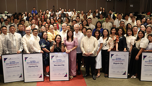 Cinq villes philippines bénéficient du soutien direct de TCIet se ...